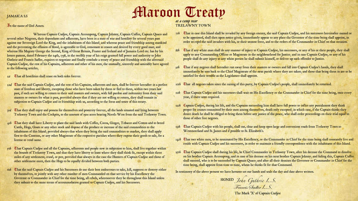 On this day in Jamaican History - Maroon Captain Quao & the Windward ...