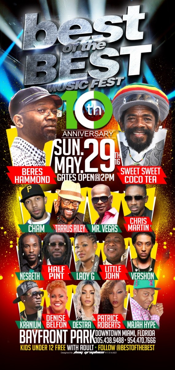 Win 2 Tickets to The Best of The Best Concert on May 29th 2016 in Miami ...
