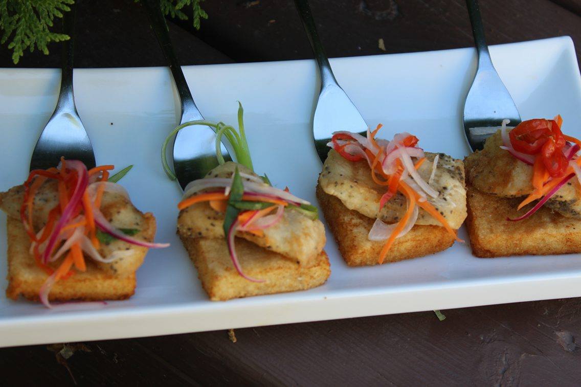 Chef Noel Cunningham Jamaican Escovitch Fish Sandwich Recipe ...