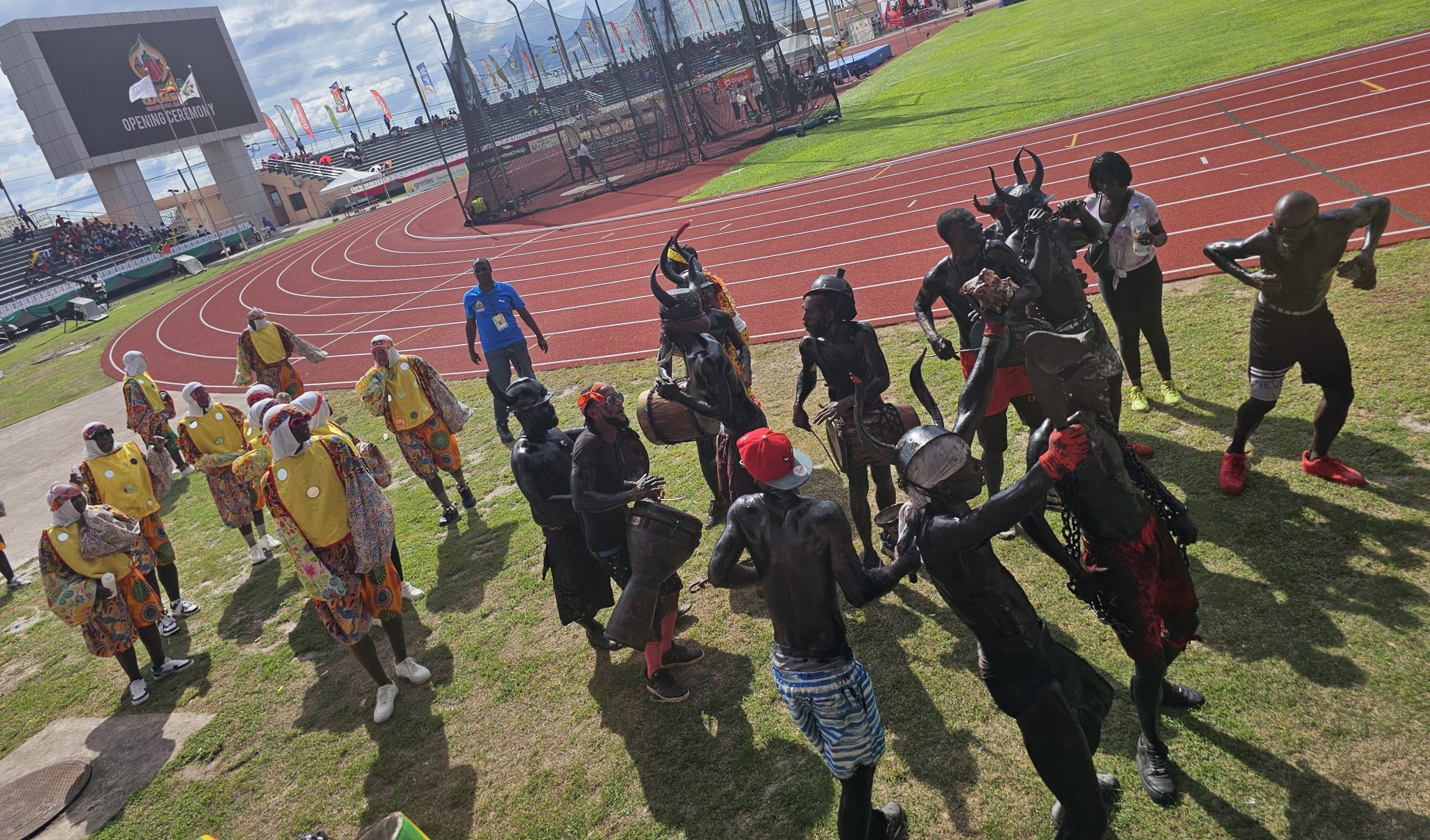 Kaleidoscope of Flag Colors Glistened for 'Parade of Countries' at ...