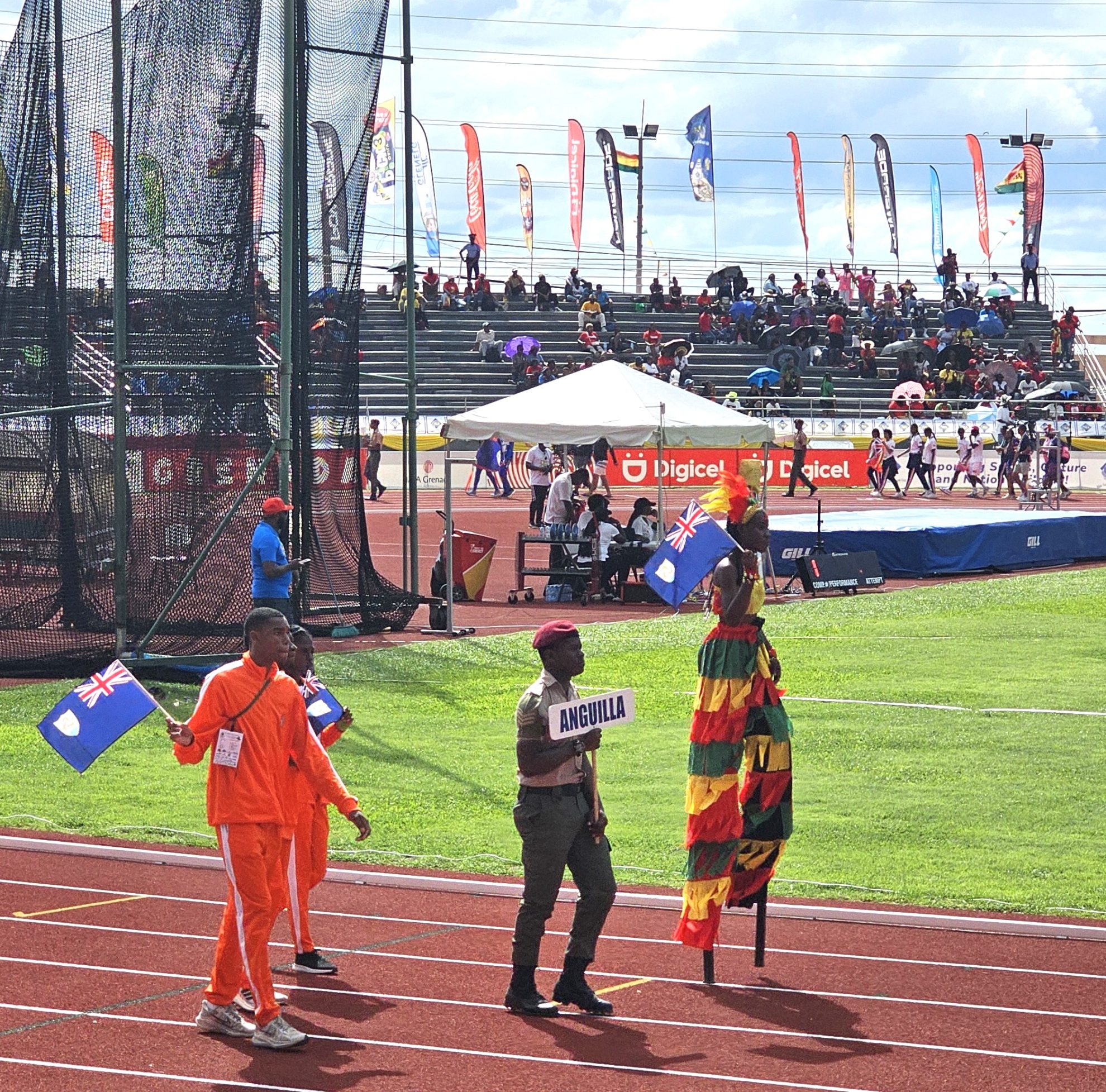 Kaleidoscope of Flag Colors Glistened for 'Parade of Countries' at ...