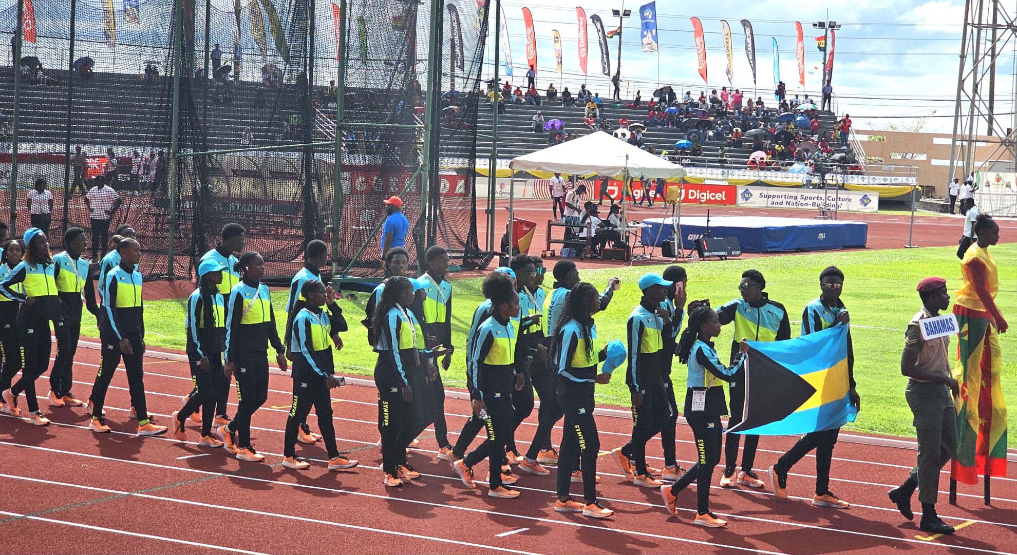 Kaleidoscope of Flag Colors Glistened for 'Parade of Countries' at ...