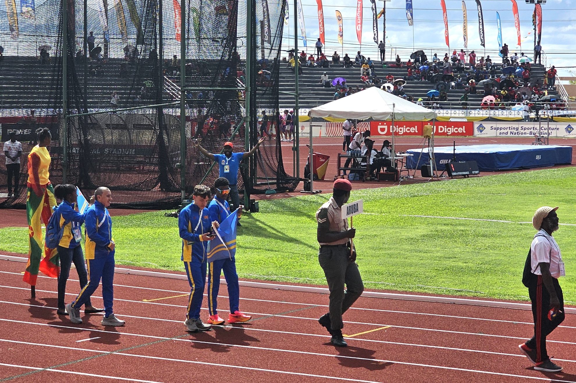 Kaleidoscope of Flag Colors Glistened for 'Parade of Countries' at ...