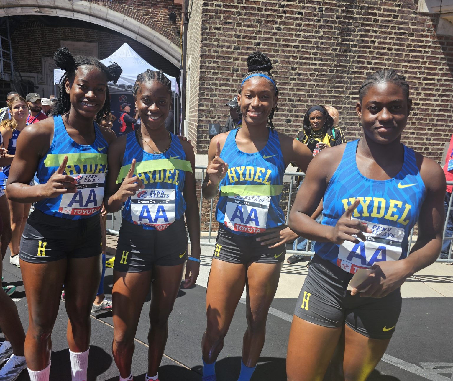 Jamaica's Hydel Put on a Show at Penn Relays 2024
