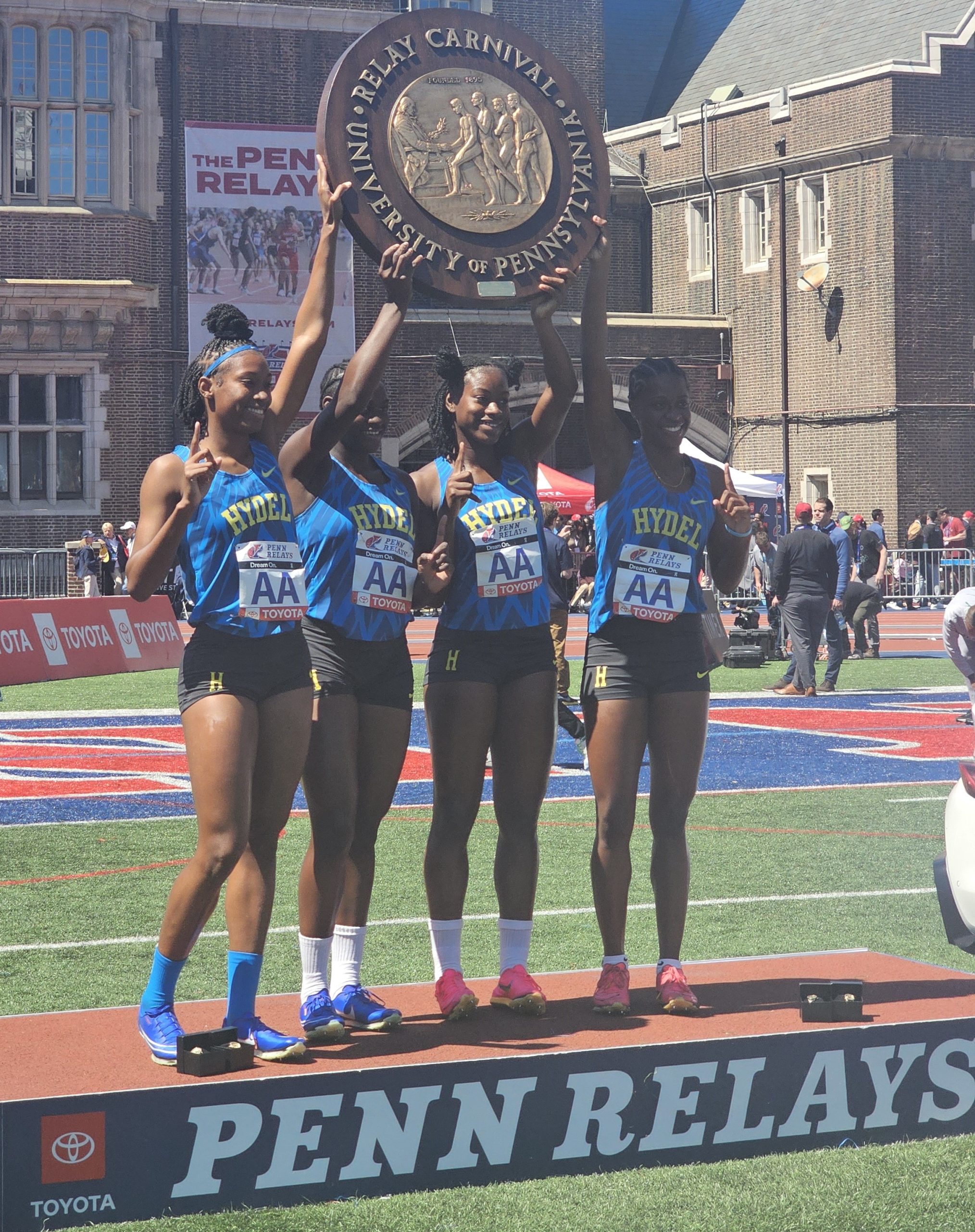 Jamaica's Hydel Put on a Show at Penn Relays 2024