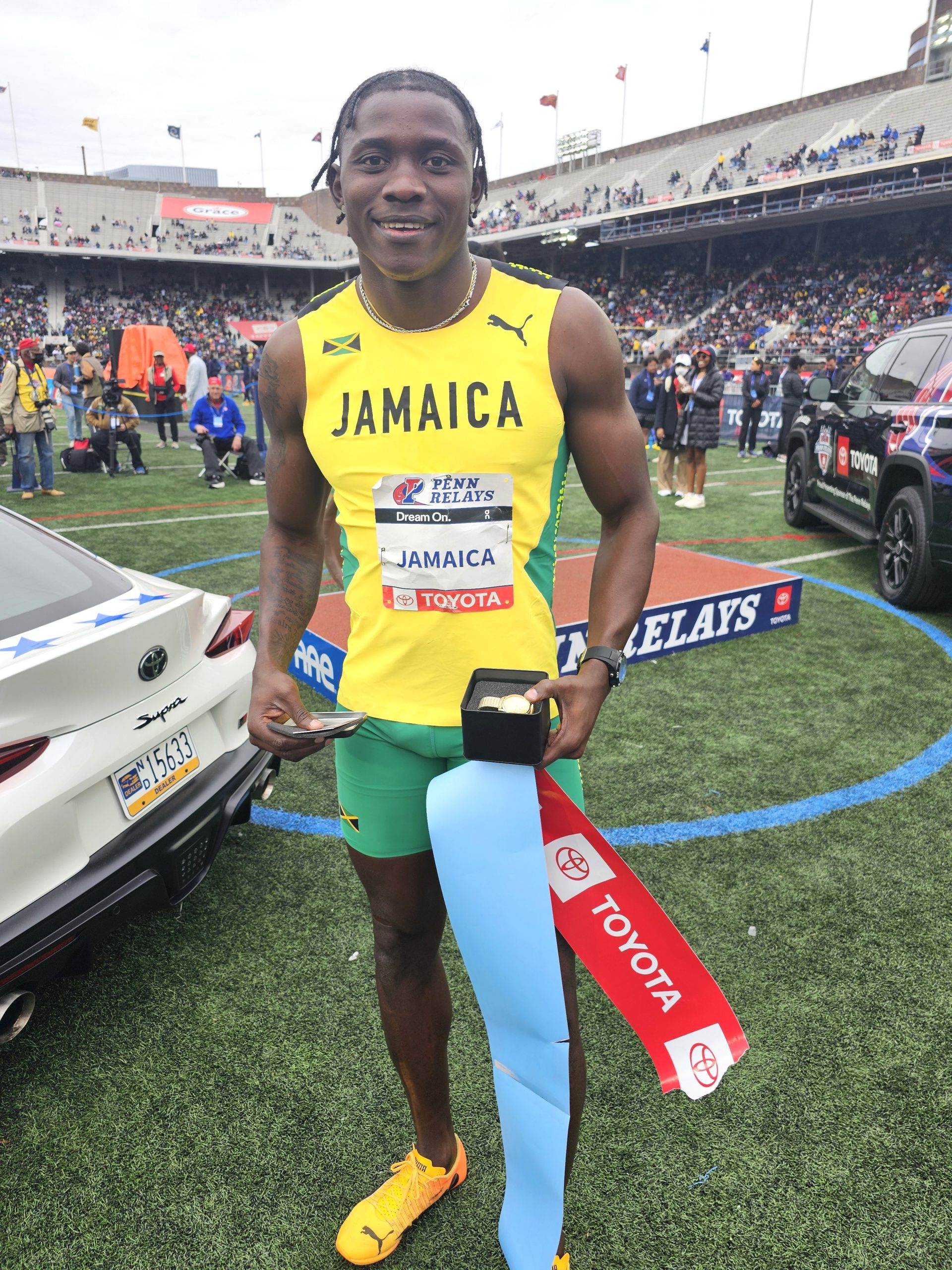Sandrey Davison's Superb Anchor Leg Catapulted Jamaica's Olympic ...