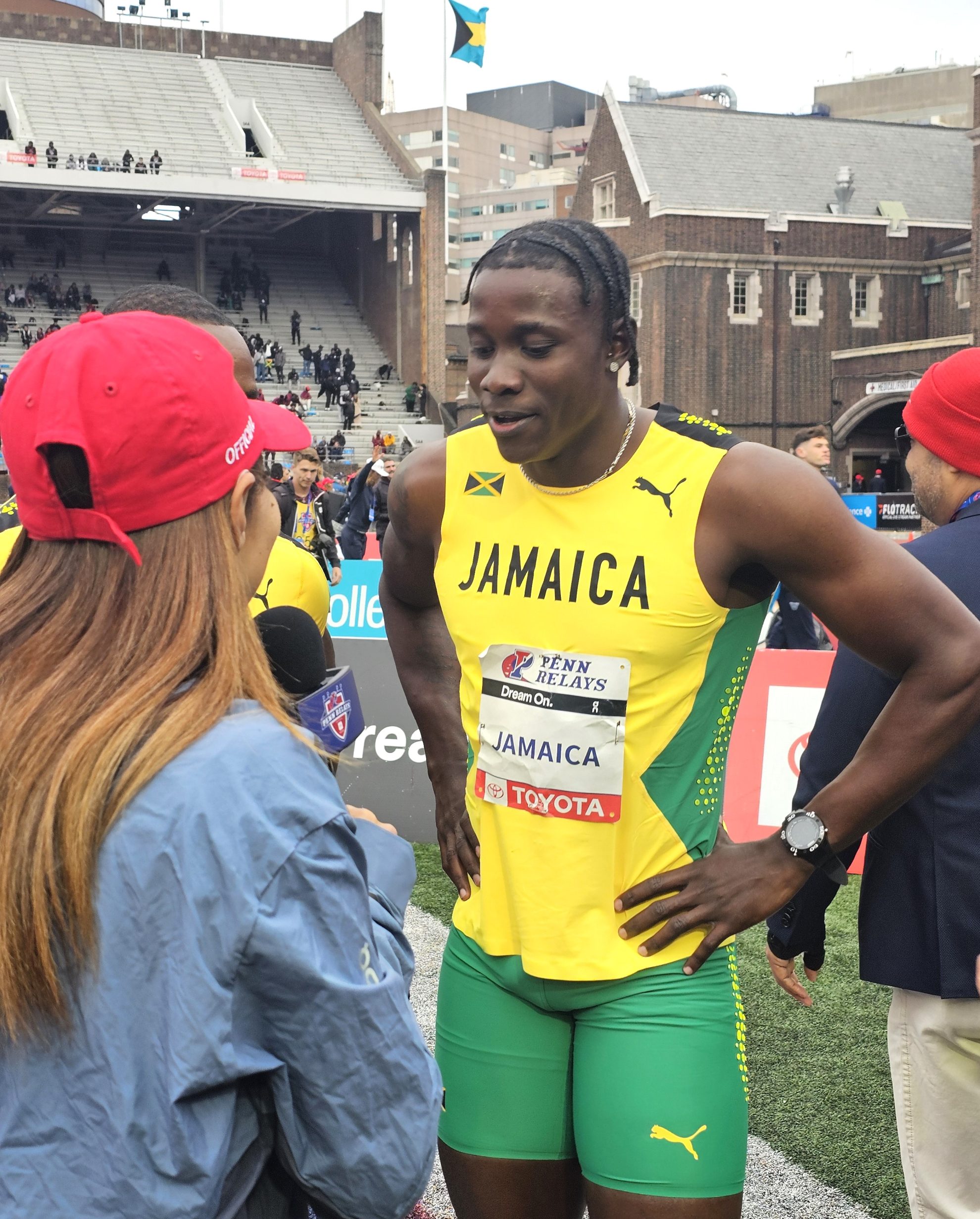 Sandrey Davison's Superb Anchor Leg Catapulted Jamaica's Olympic Development Squad to Victory in ...