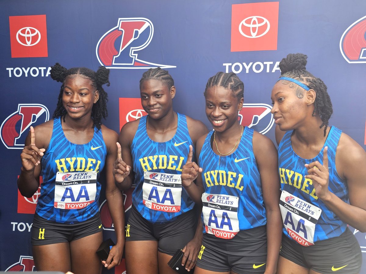 Jamaica's Hydel Put on a Show at Penn Relays 2024