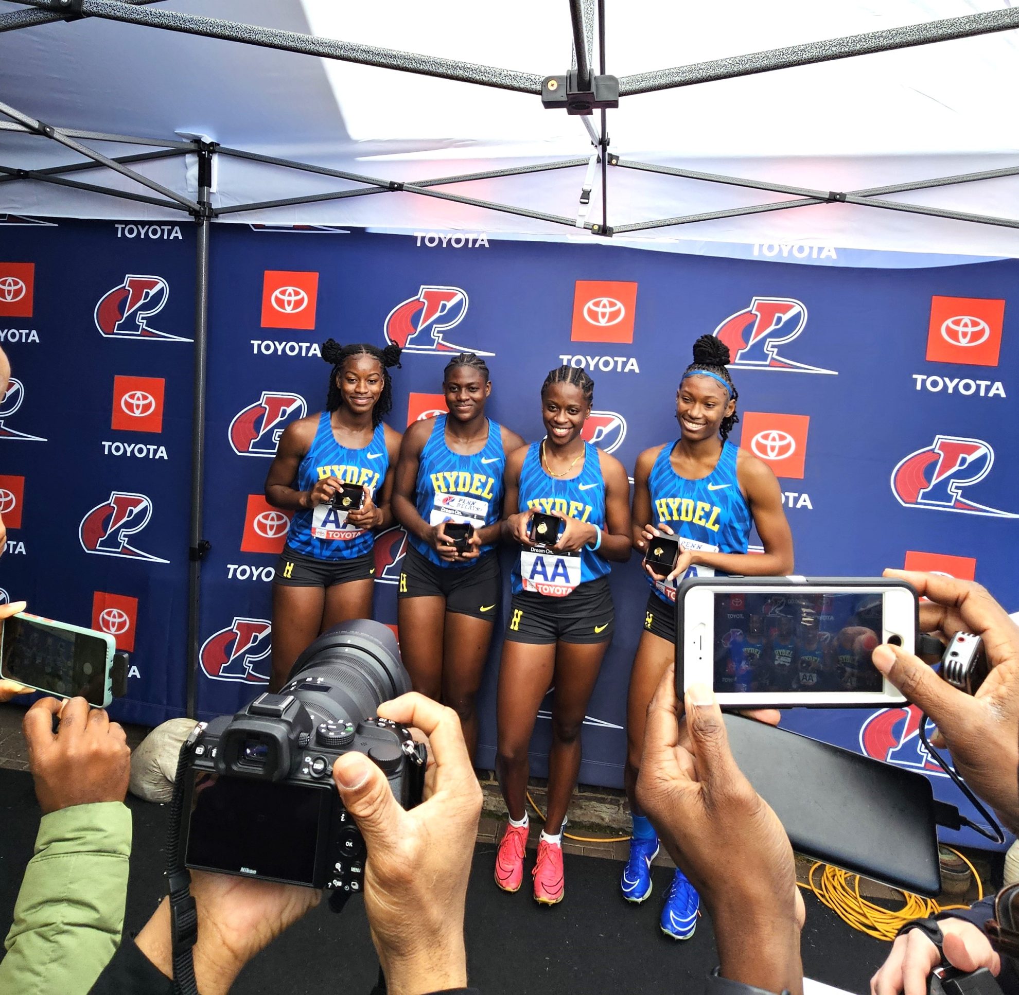 Jamaica's Hydel Put on a Show at Penn Relays 2024