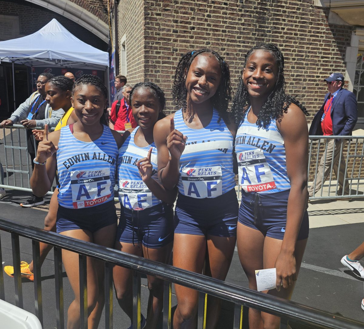 Jamaica's Hydel Put on a Show at Penn Relays 2024
