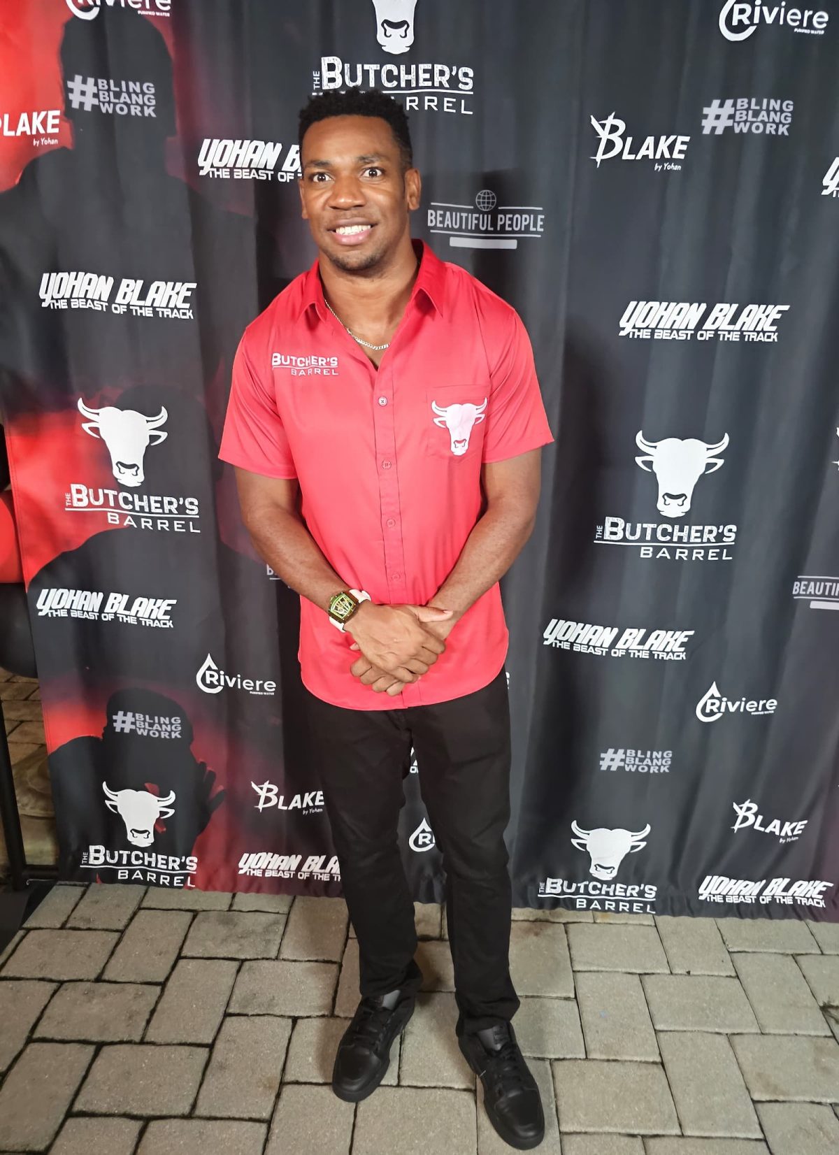 Yohan Blake's Butcher's Block Restaurant Florida Launch