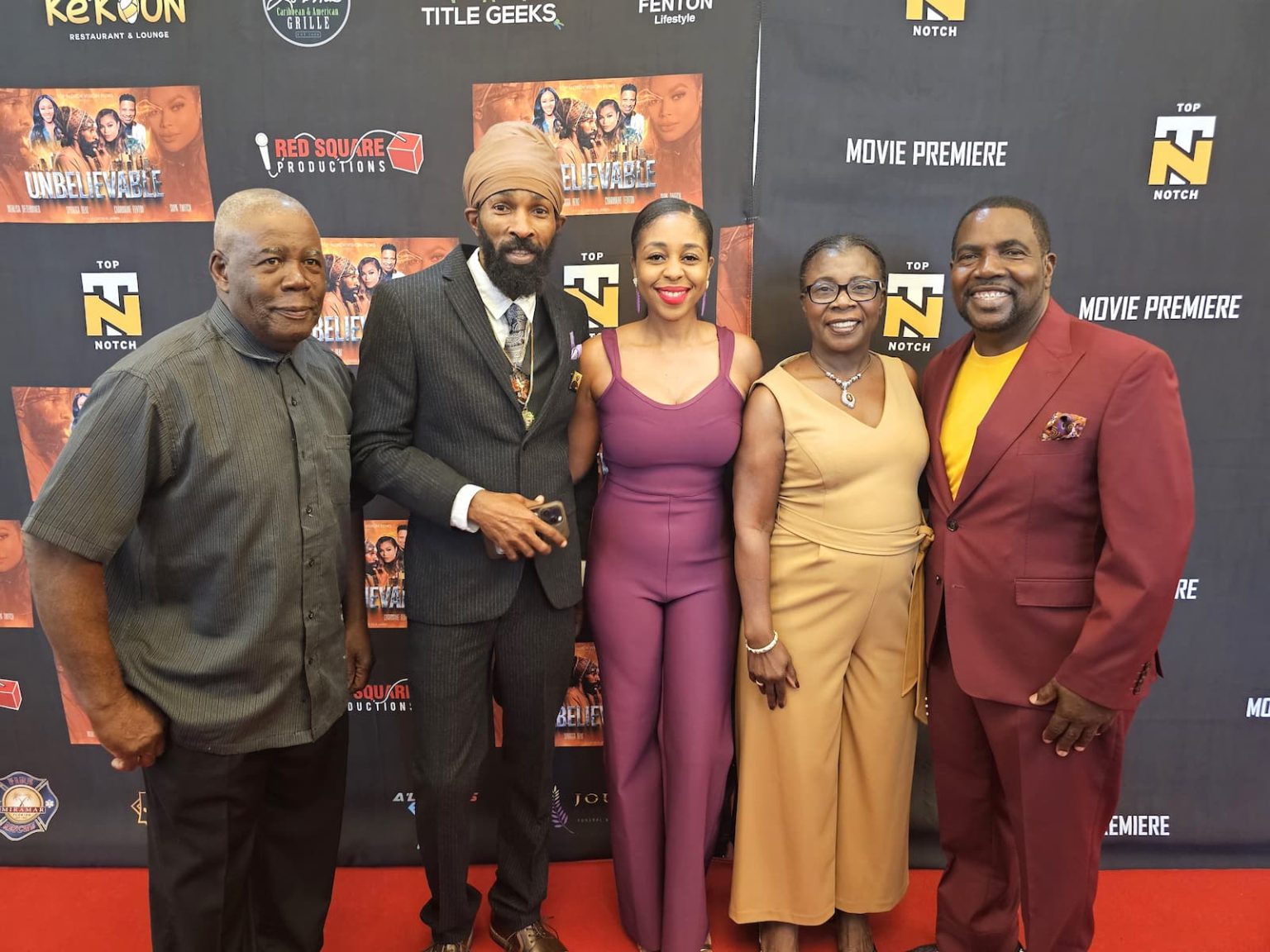 A Constellation of Stars ‘Showed Out’ on the Red Carpet for Spragga ...