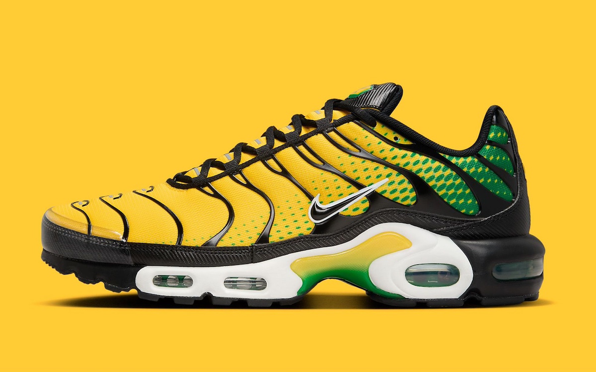 New Nike Air Max Plus Has Jamaican Flag Vibes