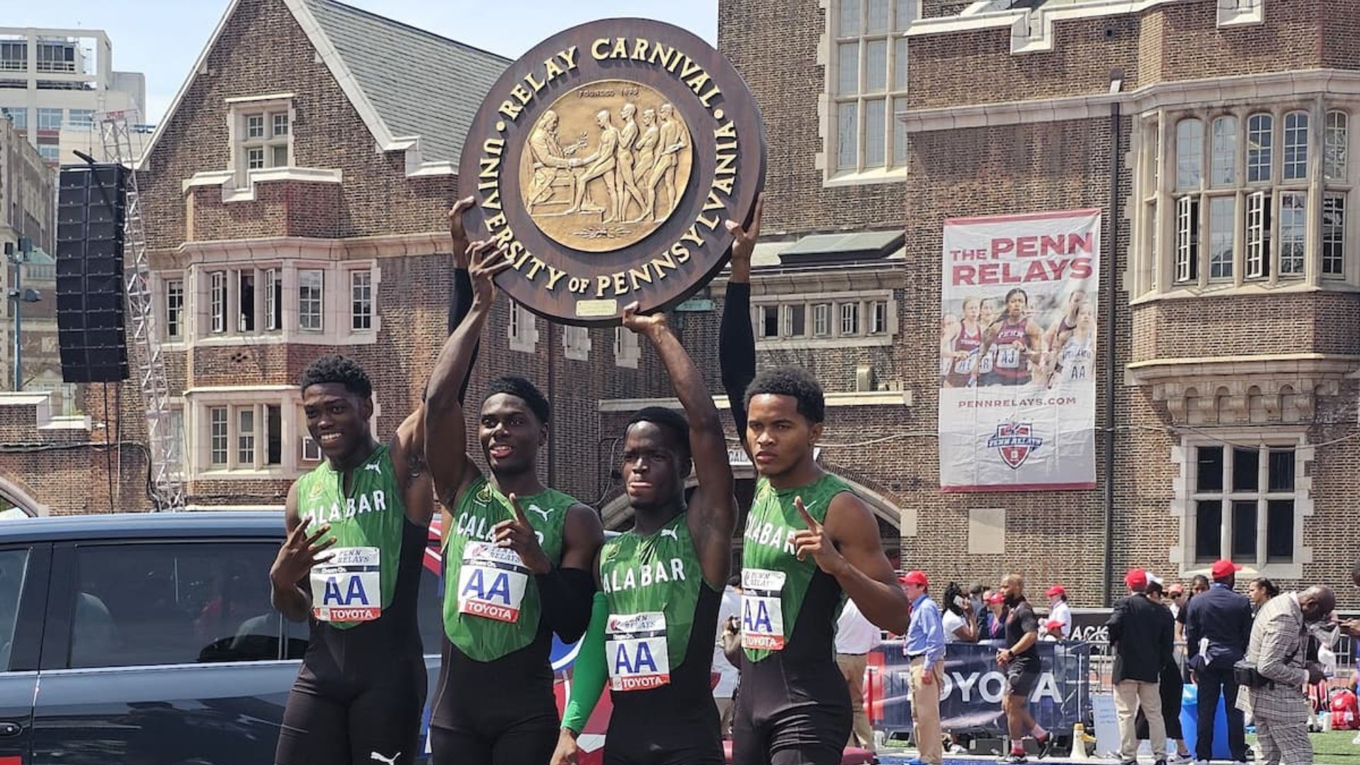 Calabar Clinches 4x100 Title at Penn Relays 2025