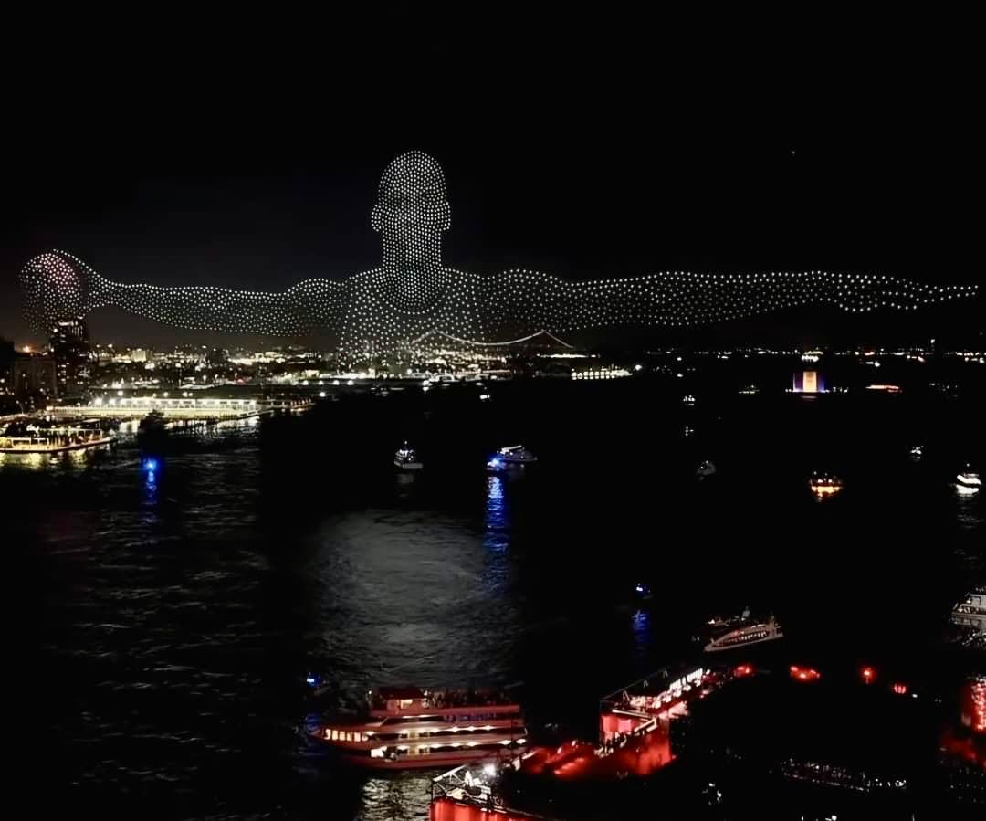 The Jamaican-Led Drone Show That Transformed the New York City Skyline ...