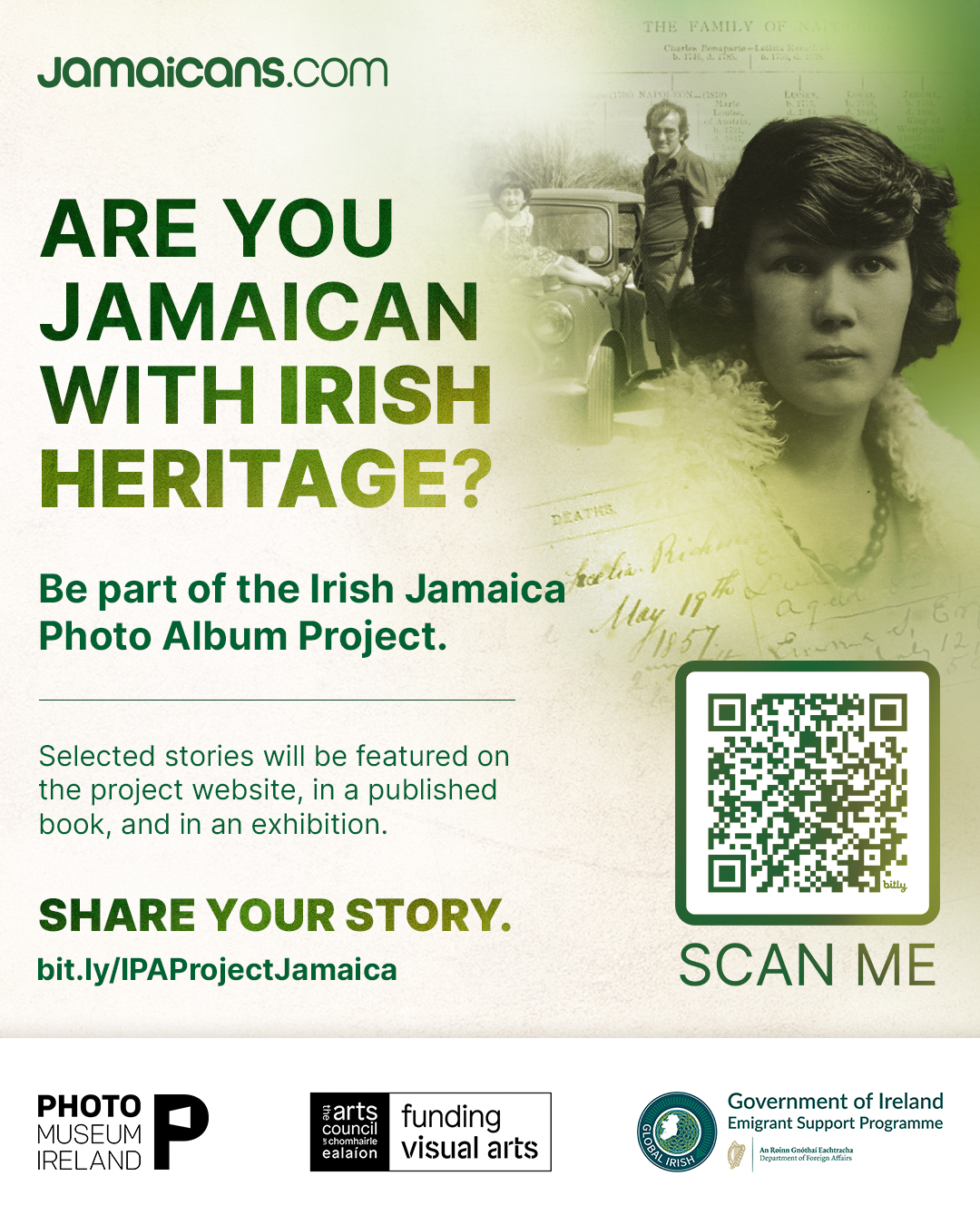 Irish Photo Album Project Calls on Jamaicans With Irish Ancestry