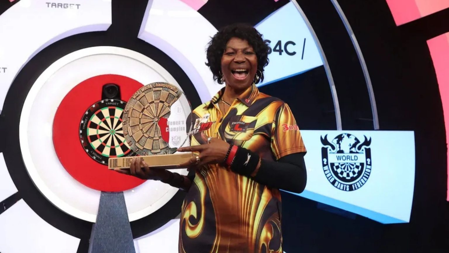 ‘Caribbean Queen’ Deta Hedman Wins WDF World Title at 66