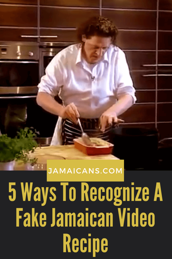 5 Ways To Recognize A Fake Jamaican Video Recipe - Jamaicans and ...
