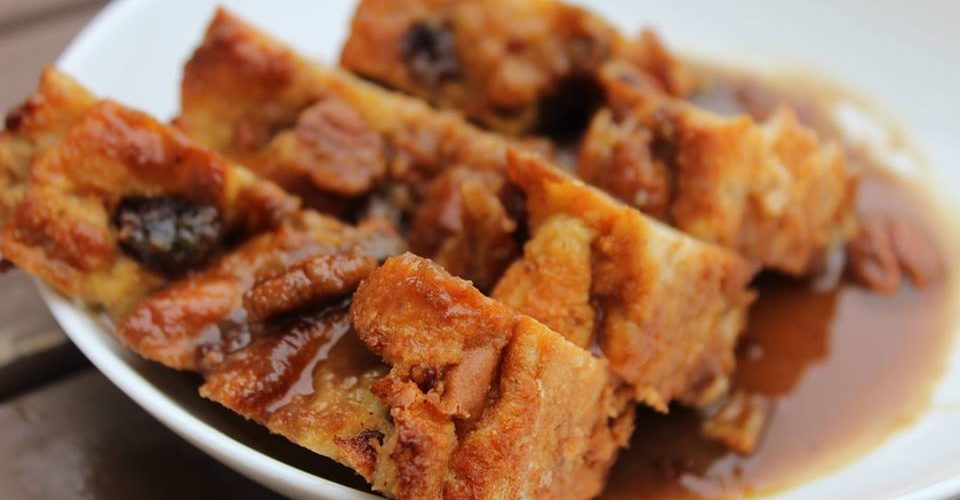 Chef Noel Cunningham's Guinness Bread Pudding served with Bailey's ...