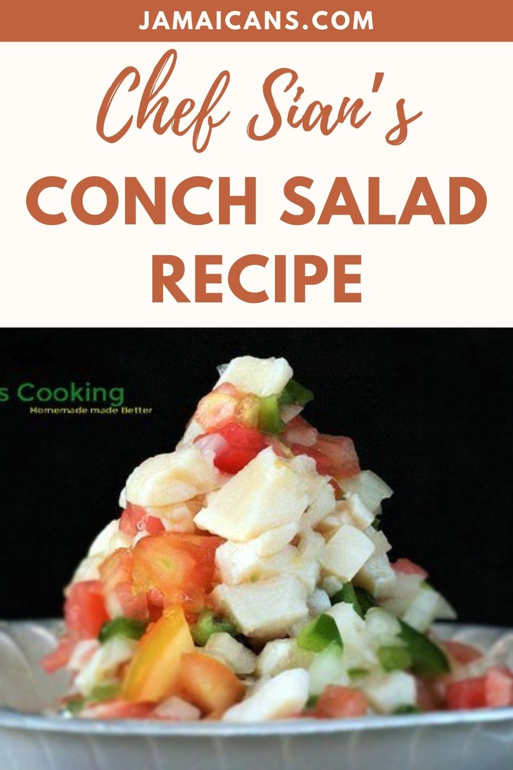 Chef Sian's Conch Salad Recipe - Jamaicans and Jamaica - Jamaicans.com