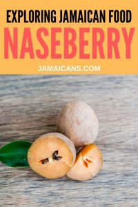 Exploring Jamaican Food: Naseberry