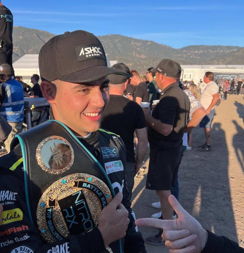 Jamaican McConnell Wins His First Nitro Rallycross