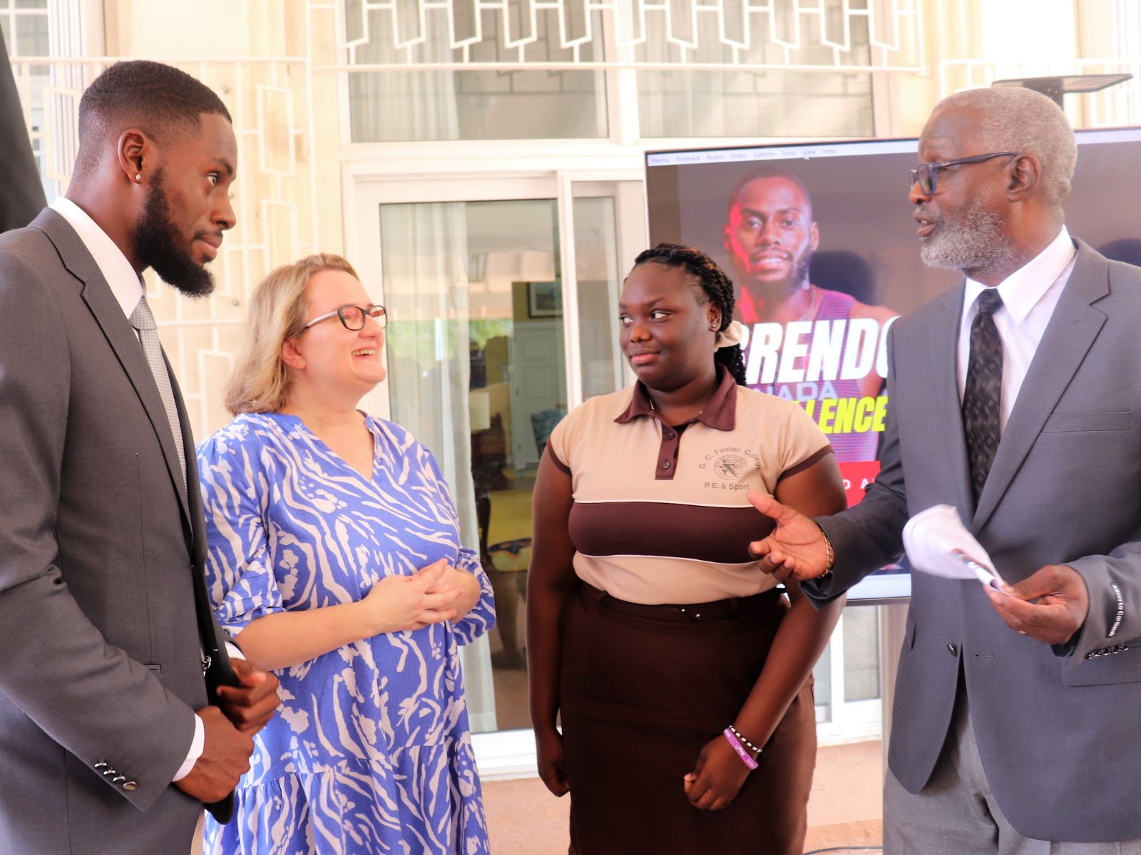 High Commission Of Canada In Jamaica, Olympian Brendon Rodney Launch ...