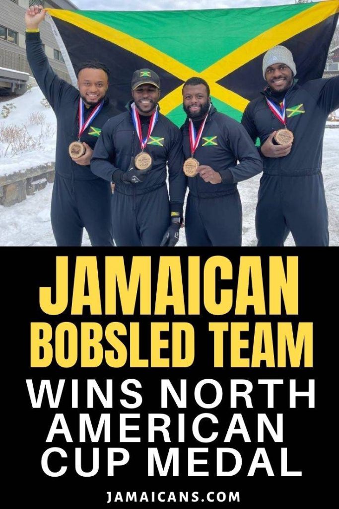 Jamaican Bobsled Team Wins North American Cup Medal