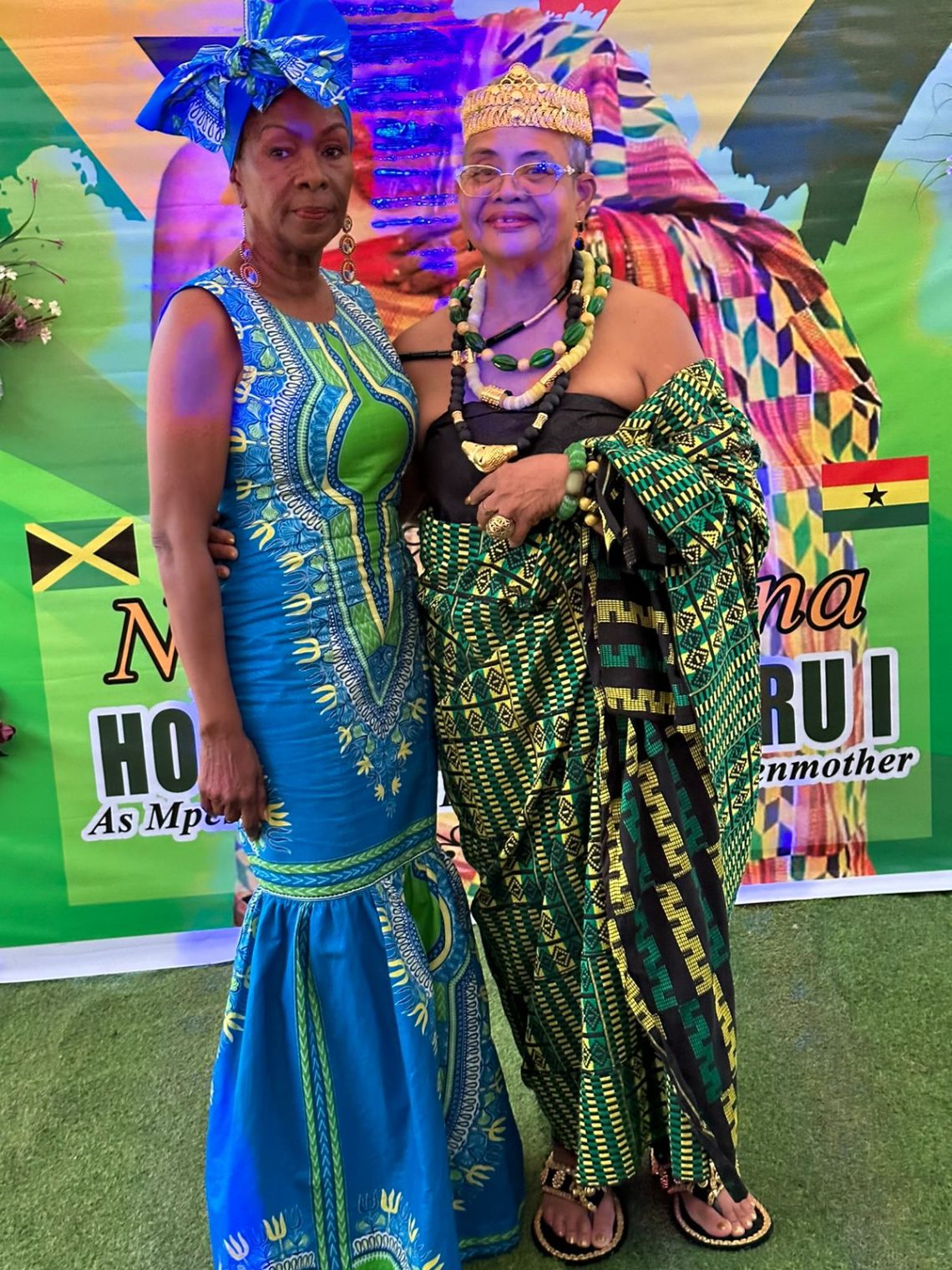 Jamaican Enstooled as Queen in Ghana