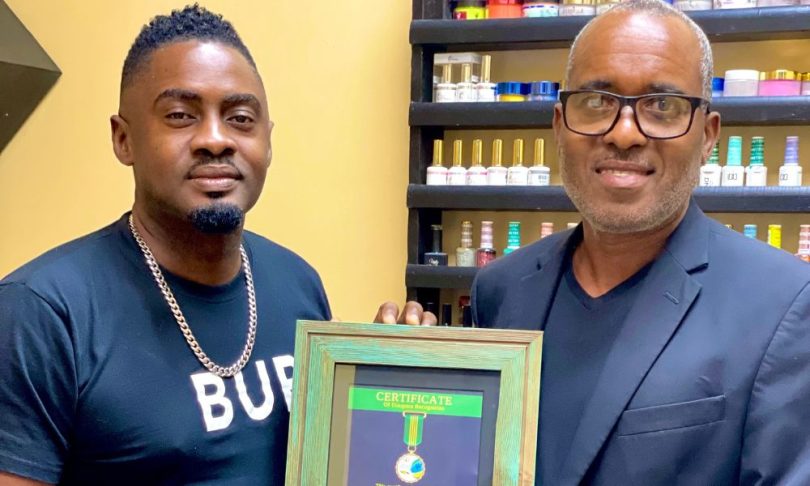 Jamaican Gospel Singer Jermaine Edwards Receives Certificate of ...