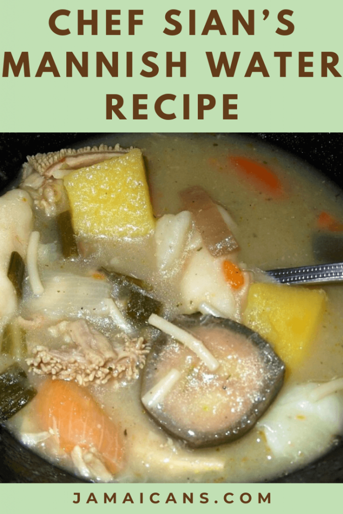 Chef Sian's Mannish Water Recipe - Jamaicans and Jamaica - Jamaicans.com