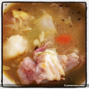 Jamaican Cow Soup recipe