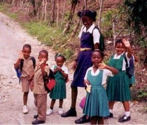 Children in Jamaica